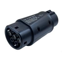 China Type 1 to Type 2 EV Adapter 32A SAE J1772 for Replace / Repair for sale