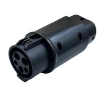 China Type 1 to Type 2 EV Adapter 32A SAE J1772 for Replace / Repair for sale