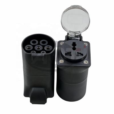 China Power Source Corded Electric V2L Adapter for Kia EV 6 IONIQ 5 IONIQ 6 IP54 Protection Type 2 to AC Socket EV Adapter for sale