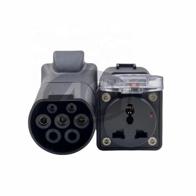 China Power Source Corded Electric V2L Adapter for Kia EV 6 IONIQ 5 IONIQ 6 IP54 Protection Type 2 to AC Socket EV Adapter for sale