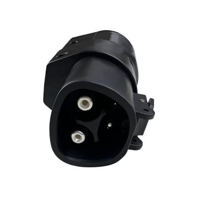 China E-Mingze EV Adapter Tesla to J1772 Max 48A 250V Type1 Car EV Charger Connector and for Electric Vehicle Car Charging for sale