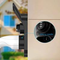 China Black EV Charger Type 2 Plug Holder Wall Mount Bracket Socket For Professional for sale