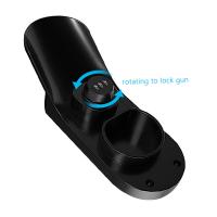 China Black EV Charger Type 2 Plug Holder Wall Mount Bracket Socket For Professional for sale