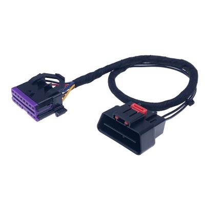 China 20AWG 22AWG AOTAI OBD Car Anti-Theft Line OBD Connection Cable Onboard J1962 Diagnostic Adapter for VW Advanced Technology for sale