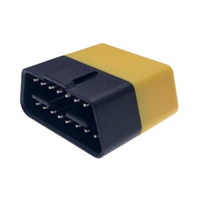 China All Cars with OBD Socket Car Code Reader Diagnostic Tool Black Extension Plug Yellow OBD Case Windows Universal Power Supply for sale