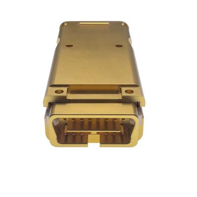 China Vehicle Diagnostic Tool OBD2 Housing Custom Metal OBD Connector and PVC Material for Diagnostics for sale