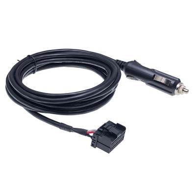 China IP54 OBD2 Cable Diagnostic Multi Function OBD Trip Computer For Car Universal Black for sale