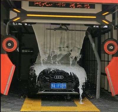 China 6 Dryers Best Automatic 360 Touchless Car Washing Machine for Car Cleaning and Car Washer Prices Pressure Water Cleaning for sale