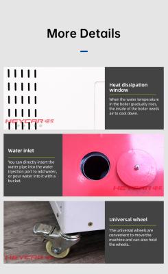 China Pressure Cleaning Steam Equipment 9000w High Pressure Multi-functional Voltage 220v 380v Customized for sale