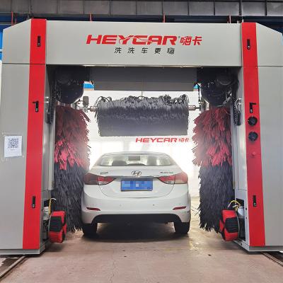 China Cold Water High Pressure Washer Fully Automated with Brush Rollover Tunnel and 360 Intelligent Automation 368*230*285cm for sale