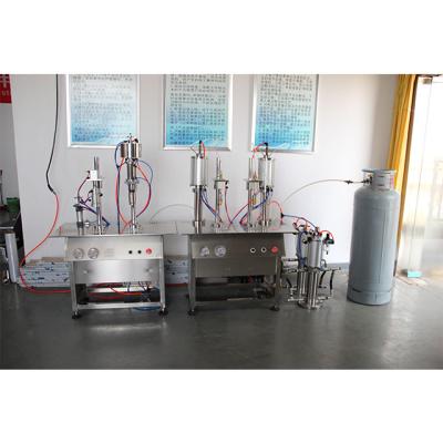 China Auto Lpg Gas Cylinder Filling Machine Air Can Refill Machines with ±0.03Mpa Filling Accuracy for sale