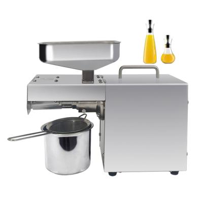 China 4-6kg/H Capacity Edible Vegetable Soybean Oil Extruder Machine for Mustar Oil Mill Project Cotton Seed Oil Pressing Machines for sale