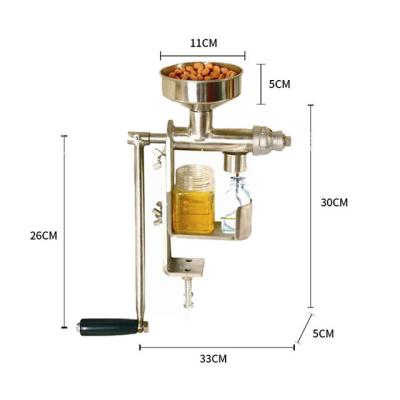 China Portable and Energy-Saving Mini Hand Operated Extraction Manual Olive Palm Oil Expeller Machines for sale
