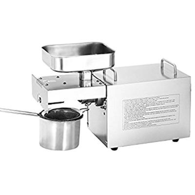China Home Household Stainless Steel Castor Oil Processing Equipment Cold Pressed Argan Marula Chia Seed Apricot Oil Press Machine 220V/50HZ for sale