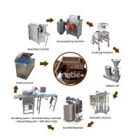 China Clients' Requirements Full Automatic Chocolate Production Line Chocolate Bar Making Machine with Chocolate Processing for sale