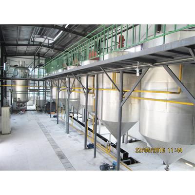 China 10-100TPD Palm Oil Refinery Machine for Refined Coconut Oil Degumming Deacidification Decoloration Deodorization Dewaxing for sale