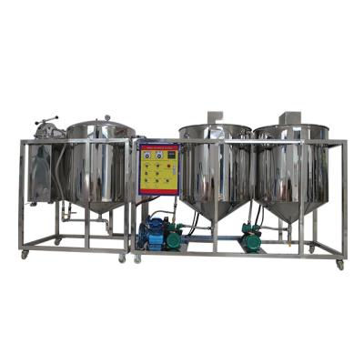 China 24-Hour Working Time Full Production Line Palm Oil Refining Machine/Refinery Plant with Output and Capacity 500-2500kg/d for sale