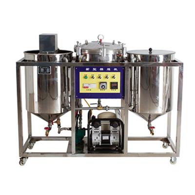 China 24-Hour Working Time Full Production Line Palm Oil Refining Machine/Refinery Plant with Output and Capacity 500-2500kg/d for sale