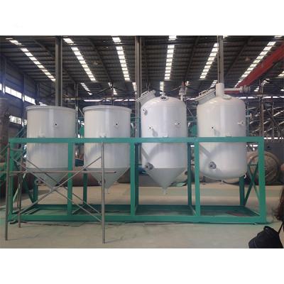China Refined Bleached Deodorized Palm Oil/Crude Oil Refining Process Machine High Output Advantage for Large-Scale Production for sale