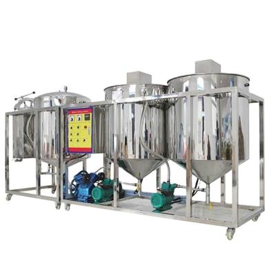 China JLJ-50D Small Scale Coconut Oil Refining Machine with 500-2500kg/day Capacity and Advanced Technology for sale