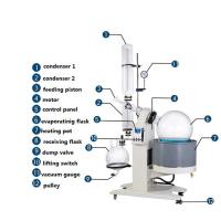 Quality 50L Vacuum Rotary Evaporator with Easy-to-Operate Soxhlet Extractor Dependable Distillation Equipment for sale