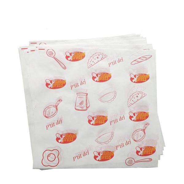 China Wood Pulp Food Wax Greaseproof Wrapping Paper For Burger Meat Bulk supplier