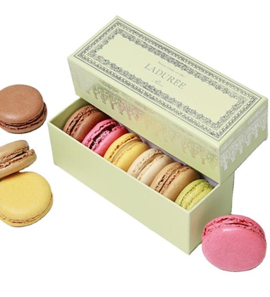 Quality Macaron Chocolate Biscuit Bulk Gift Pastry Cake Box Customized Recyclable With for sale