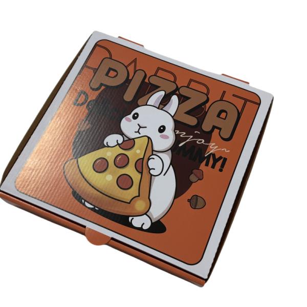 Quality Custom Printing Pizza Box Eco-Friendly Compostable Options Custom Size Accepted for sale