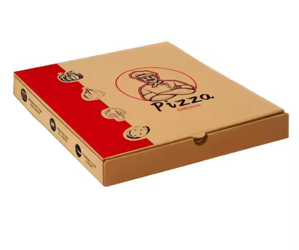 Quality Food-Grade Recyclable Pizza Boxes Custom Logo OEM Accepted for sale