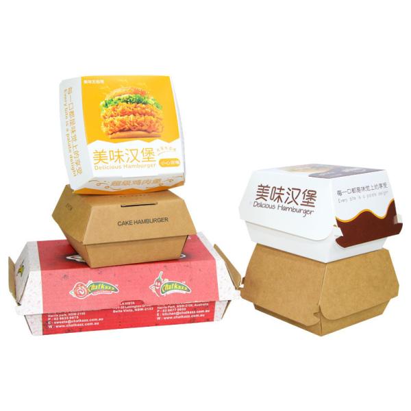 Quality Stamping Biodegradable Long Fried Chicken Box Disposable Paper Containers for sale