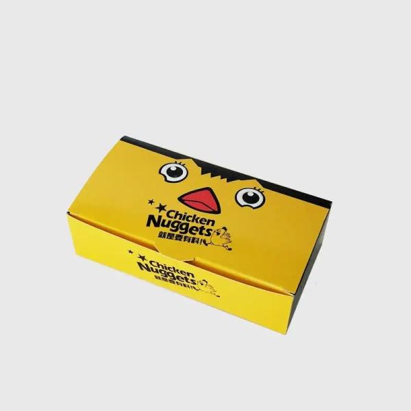 Quality Paper Togo Fried Chicken Boxes Food Packaging Lunch Box Personalised for sale