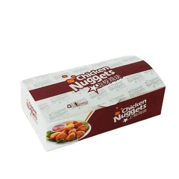 Quality Paper Togo Fried Chicken Boxes Food Packaging Lunch Box Personalised for sale