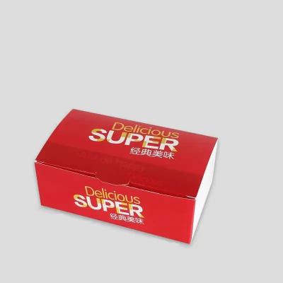 Quality Paper Togo Fried Chicken Boxes Food Packaging Lunch Box Personalised for sale