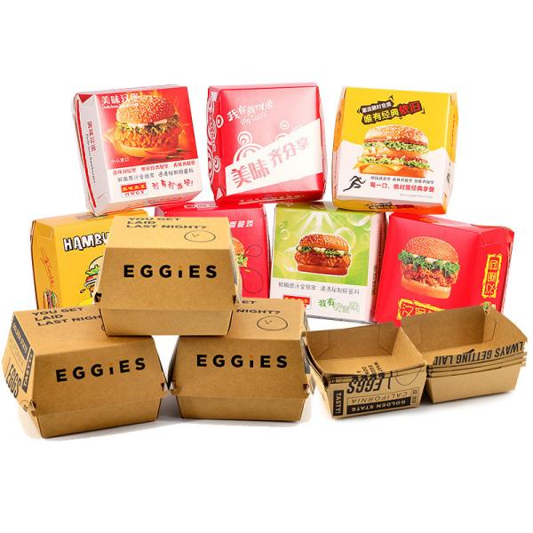 Quality Personalized Food Catering French Fry Serving Containers Food Grade Corrugated for sale