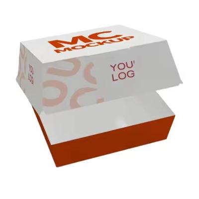 China Customized Sizes Fast Food Packaging Multi-Food Containers for Hamburger Fries Chicken for sale