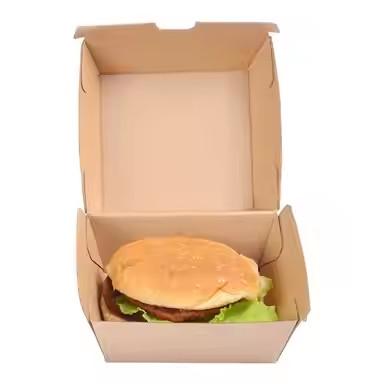 Quality Customized Sizes Fast Food Packaging Multi-Food Containers for Hamburger Fries for sale
