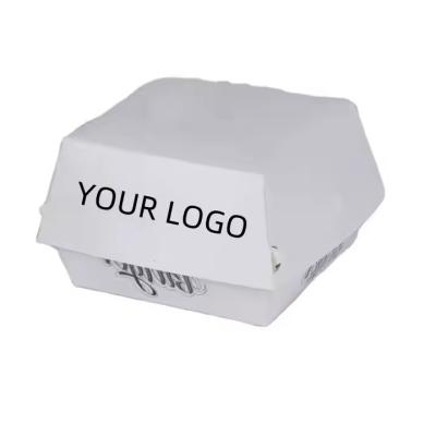 Quality Customized Size Fast Food Packaging Burger Box Lunch Takeout Food Boxes for sale