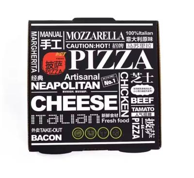 Quality Pizza Box Aluminum Foil Disposable Pizza Delivery Box Corrugated Packaging Pizza for sale