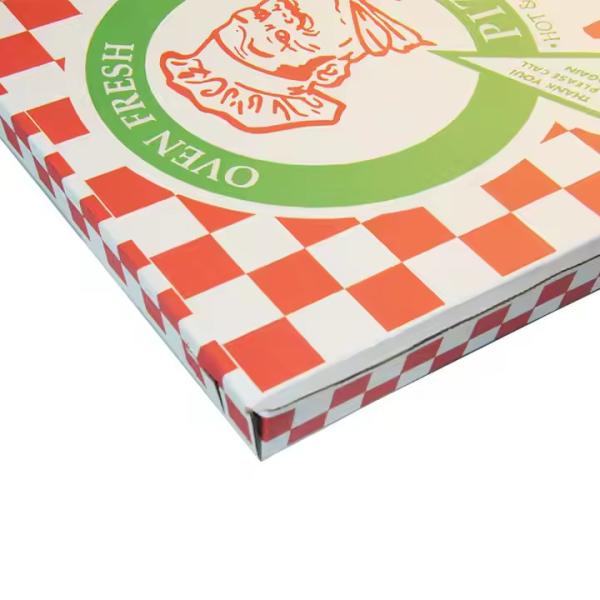 Quality Customized takeaway pizza box eco-friendly and biodegradable fast food packaging for sale