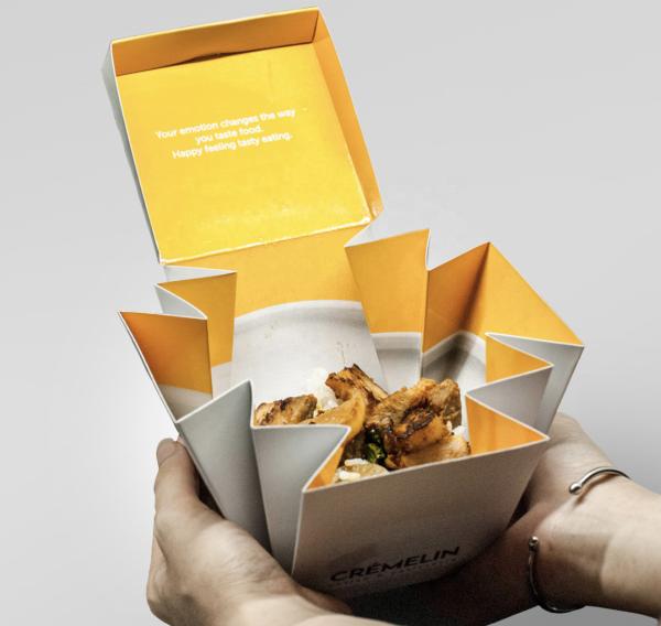 Quality Burger Box Custom Logo Bento Hamburger Disposable Clamshell Packaging Burger Box for sale