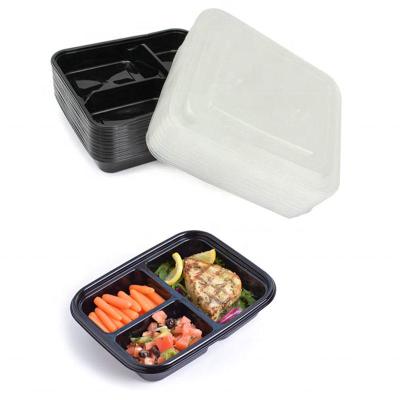 Quality Cardboard Paper Box Customized PP Plastic Takeaway Food Packaging Box Disposable for sale