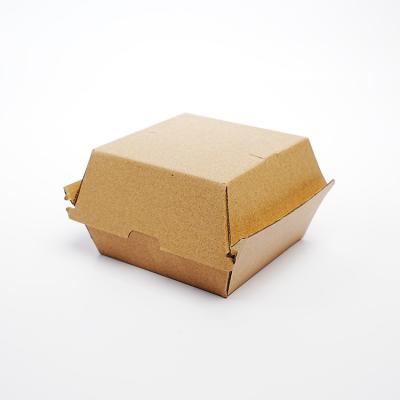 China Wholesale customized disposable fast food takeaway burger box for sale