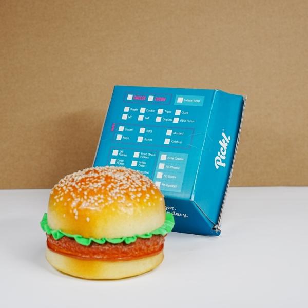 Quality Fast Food Burger Box Packaging With Custom Folders Biodegradable Customization for sale