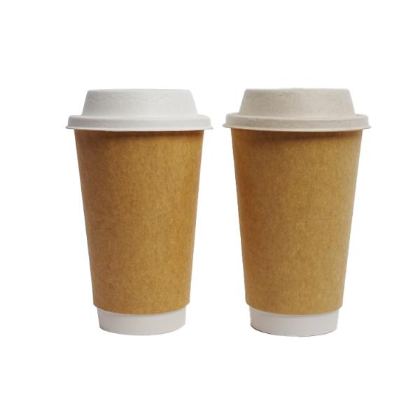 Quality Customized biodegradable disposable coffee paper cup single and double paper for sale