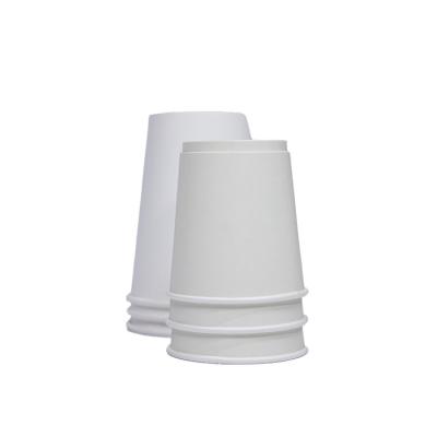 China Custom Logo Eco-friendly 100% Biodegradable Double Wall Bamboo Pulp Paper Cup Lid for Coffee and Milk for sale