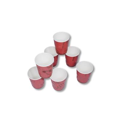 China Customized Logo Eco-Friendly Double Wall Disposable Paper Cup for Hot Drinks for sale