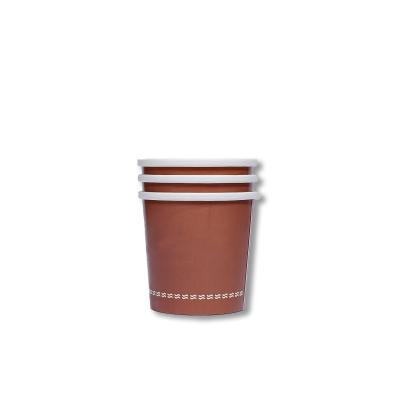 China Customized Design Eco-friendly Biodegradable Disposable Paper Cup for Hot Coffee Drinks for sale