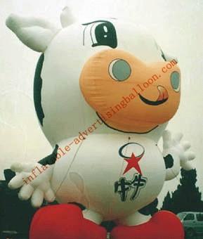 Cina Pubblicità gonfiabile dei palloni a forma di impermeabili di abitudine, 6m in vendita