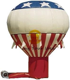 China Colorful Custom Inflatable Advertising Balloon 8m Oxford Fabric For Backyard Parties for sale