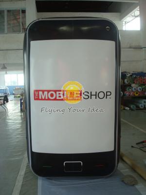 Cina Palloni a forma di attraenti del telefono su misura PVC di 0.28mm per la pubblicità all'aperto in vendita